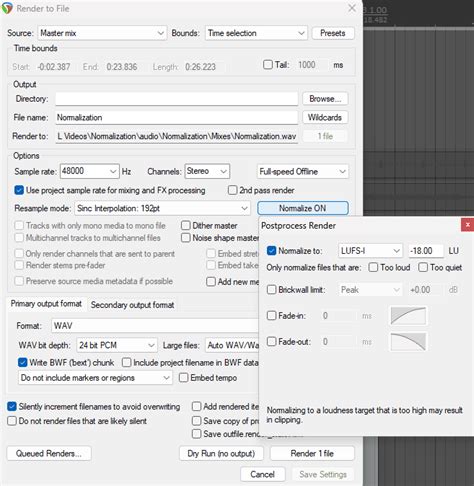 Image result for Normalization in Reaper