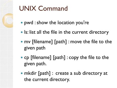 Image result for Unix Command Pic