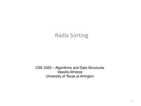 Image result for Radix Sorting