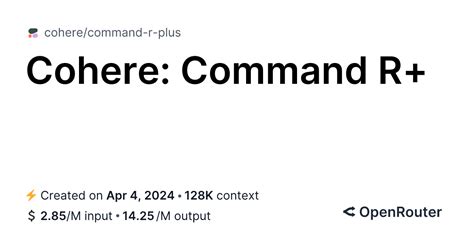 Image result for Command-R and R+