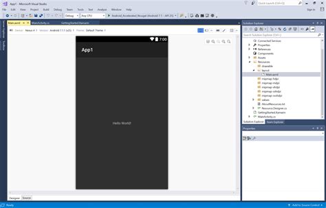 Image result for Using Xamarian Android Designer