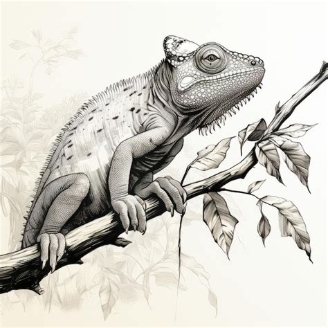 Image result for Simple Lizard On a Tree Drawing Images