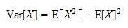 Image result for Variance of Continuous Random Variable