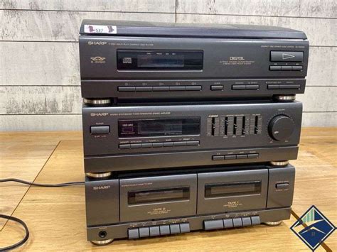 Image result for Sharp 5 CD Player Stereo System