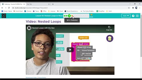 Image result for How to Pass Course D Lesson 10 Level 9 On Code.org