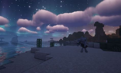 Image result for Night Time Shaders Minecraft