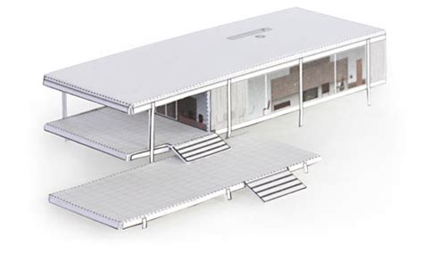 Image result for Farnsworth House Model Kit