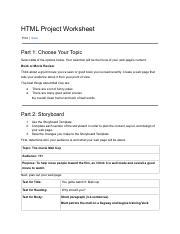 Image result for HTML Project Answer Key