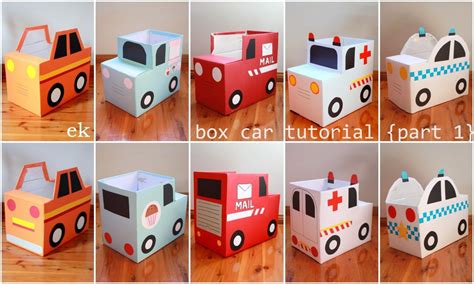 Image result for How to Make a Car Using a Box