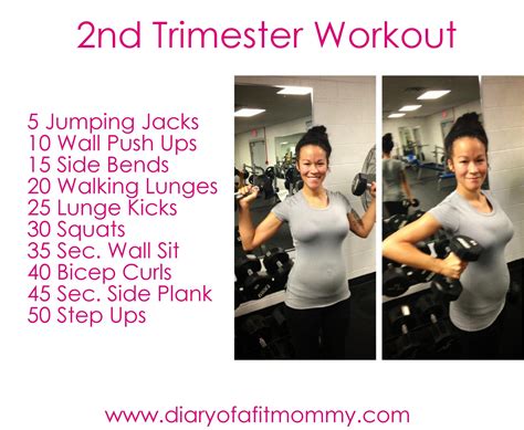 Image result for Workouts for First Second-Trimester