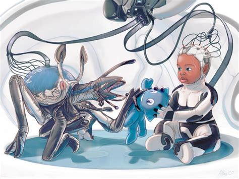 Image result for Alien Human Baby