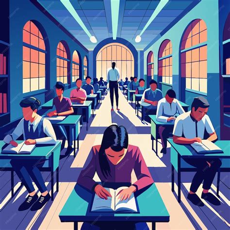 Image result for Exam Students Vector