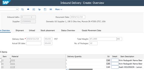Image result for SAP Inbound Delivery