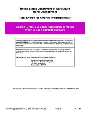 Image result for USDA Rural Development Application Template