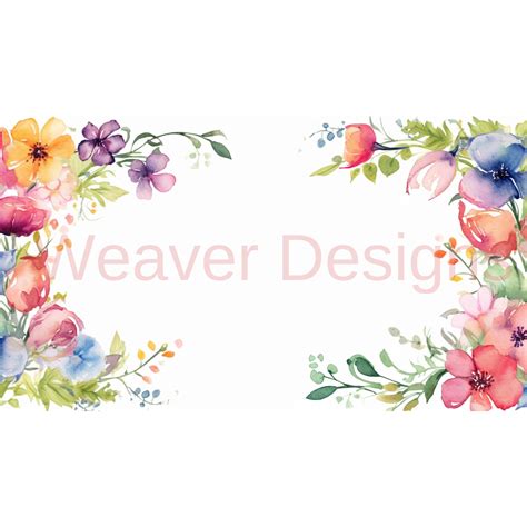 Image result for Spring Flower Border Paper