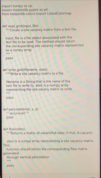 Image result for Percolation Python