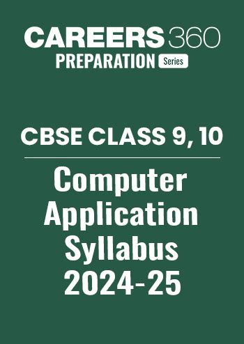 Image result for Computer Application Class 10 Term 2 Syllabus