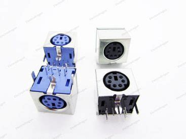 5PCs PS2 PS/2 Keyboard and mouse connector 6P - ElectroDragon
