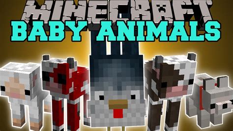 Image result for Baby Animals Mod Minecraft
