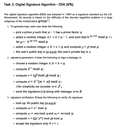 Image result for DSA Digital Signature Algorithm