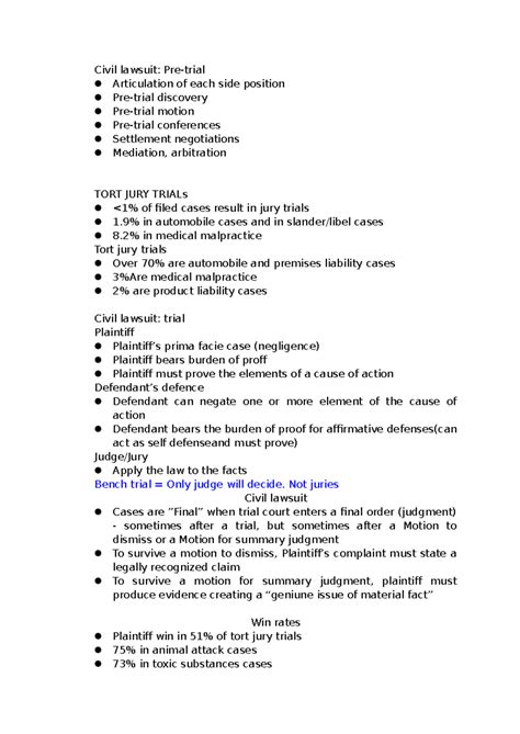 Image result for Tort Lawsuit Front Page Example