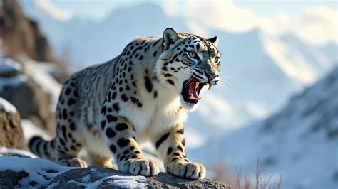 Image result for Snow Leopard vs Normal Leopard