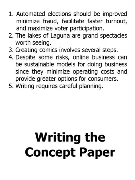 Image result for Writing Concept Paper
