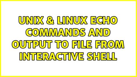 Image result for Echo Unix
