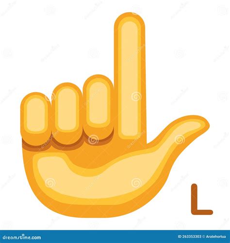 Image result for Sign Language Letter L