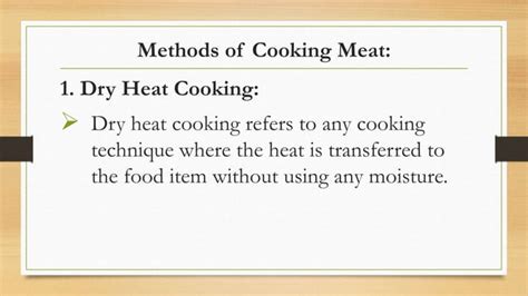 Image result for Two Basic Dry Heat Cooking Methods