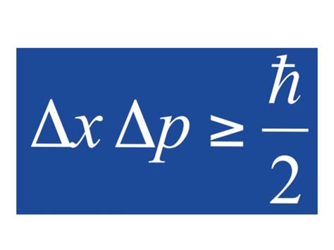 Image result for Uncertainty Principle Formula