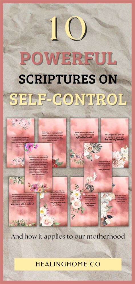 Image result for Scriptures On Self-Control