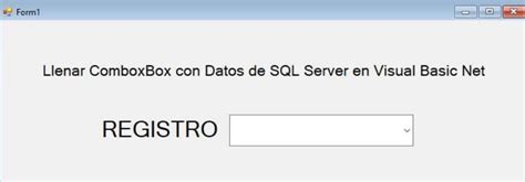 Image result for Combobox En NetBeans Y SQL Server