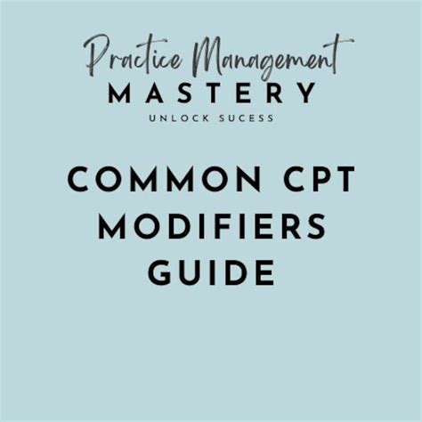 Image result for CPT Code Modifiers