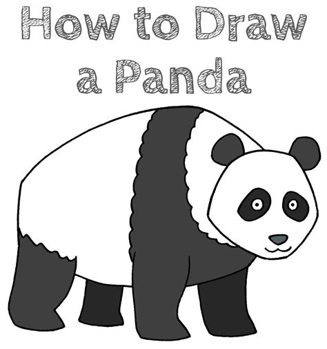 Image result for How to Draw a Panda Tutorial