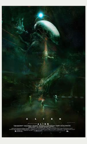 Image result for Alien Text Poster