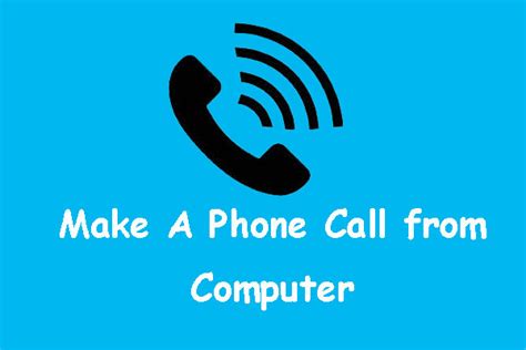Image result for Phone Call From Computer