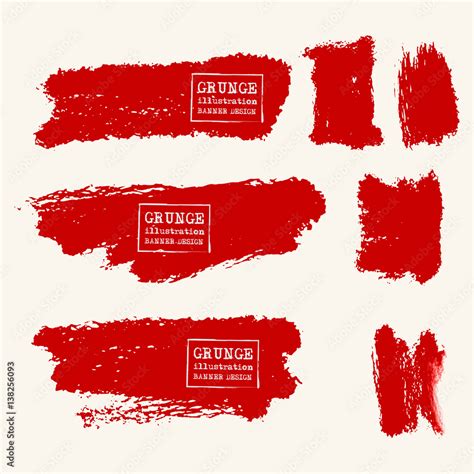 Vector grunge brushes Stock Vector | Adobe Stock