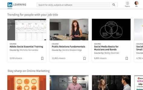 Image result for LinkedIn Learning Tutorials
