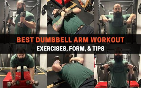 Best Arm Workout with Dumbbells: 7 Exercises, How To, Tips ...