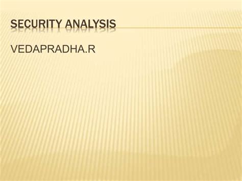 Image result for Lectures On Security Analysis
