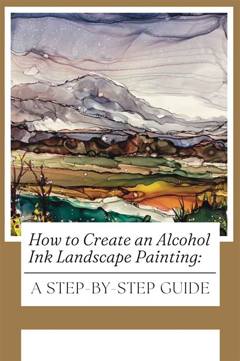 Image result for Painting Landscape Using Alcohol Inks