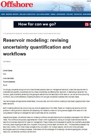 Image result for Reservoir Modeling