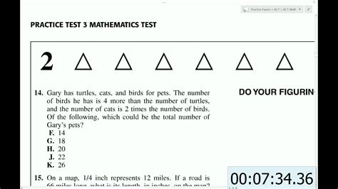 Image result for Act Math Practice Test