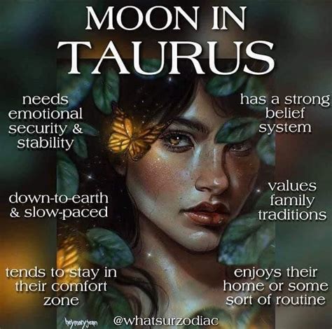 Image result for Taurus Moon Sign