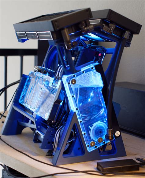 Image result for Open PC Case Vertical GPU