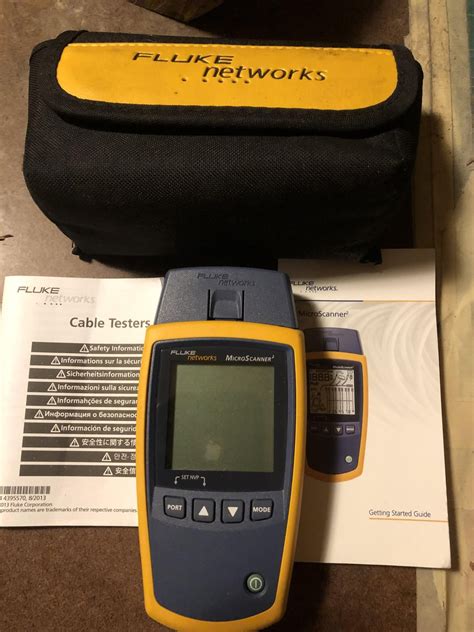 Image result for Fluke MicroScanner2 Test