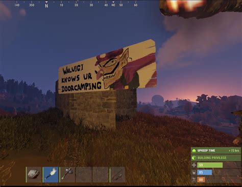 Image result for Rust Game Signs