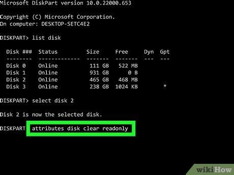 Image result for Diskpart Remove Write Protection USB