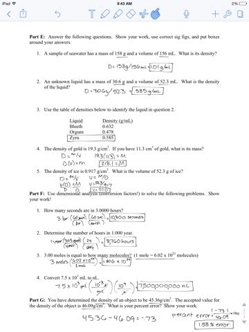Image result for Chemistry Math Problems